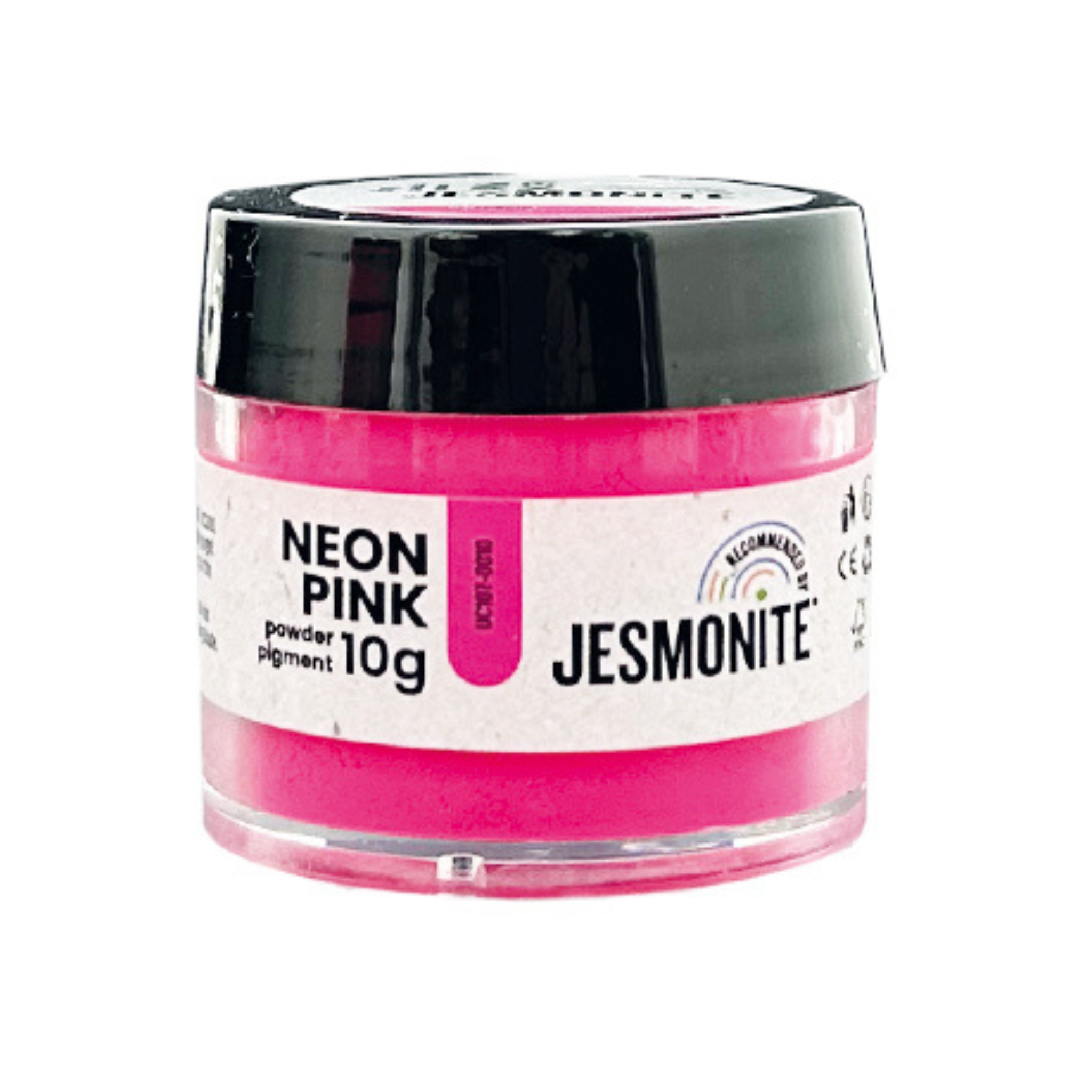 Jesmonite Pigmentpulver - Neon Pink 10g – Moon & Colors